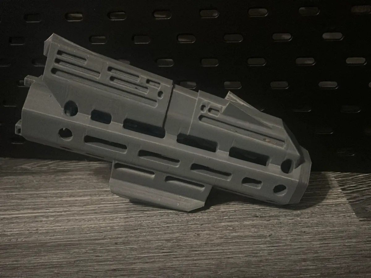 Tippmann TMC Shroud with Handle - Free 3D Print Model - MakerWorld