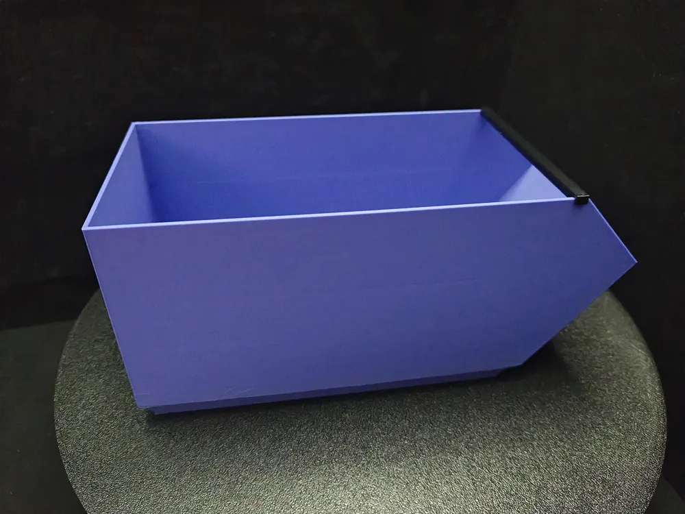 Stackable Workshop Storage Bin With Retaining Bar by ApophisPrints ...