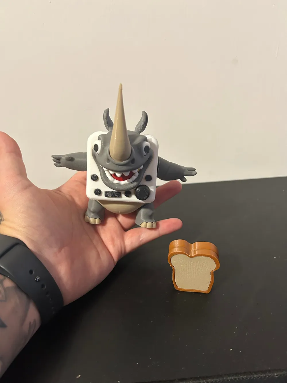 Articulated toy Rino toasterino by Dano98 MakerWorld: Download Free 3D Models