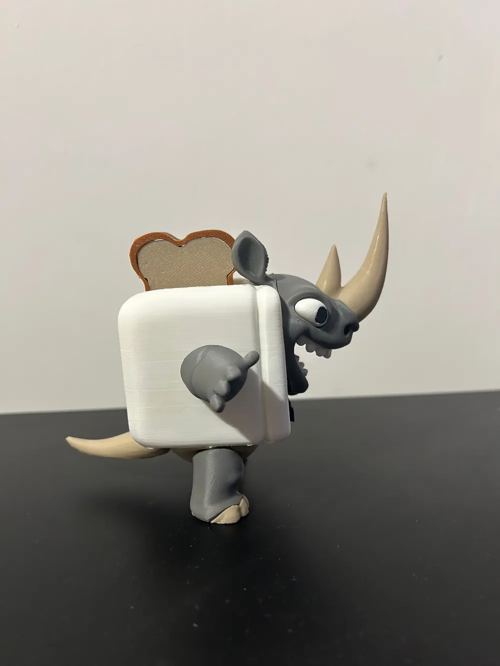 Articulated toy Rino toasterino by Dano98 MakerWorld: Download Free 3D Models