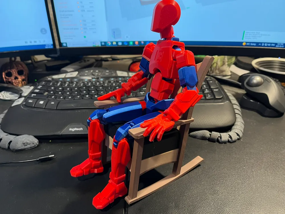 Heavy Duty Amish Rocking Chair for Dummy 13 - 200% by Zzz3DSelkirk ...