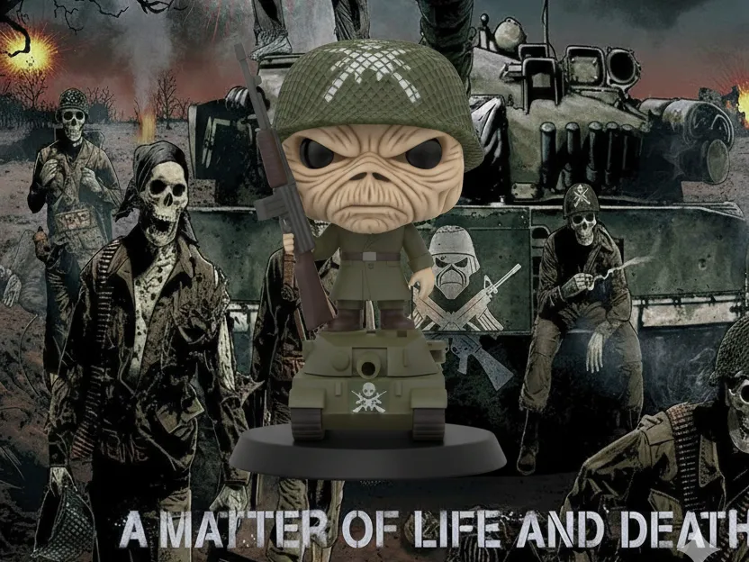Iron Maiden - A Matter of Life and Death(funkopop) - Free 3D Print ...