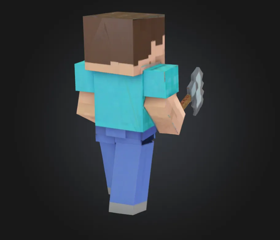Minecraft - Steve by paoloronco MakerWorld: Download Free 3D Models