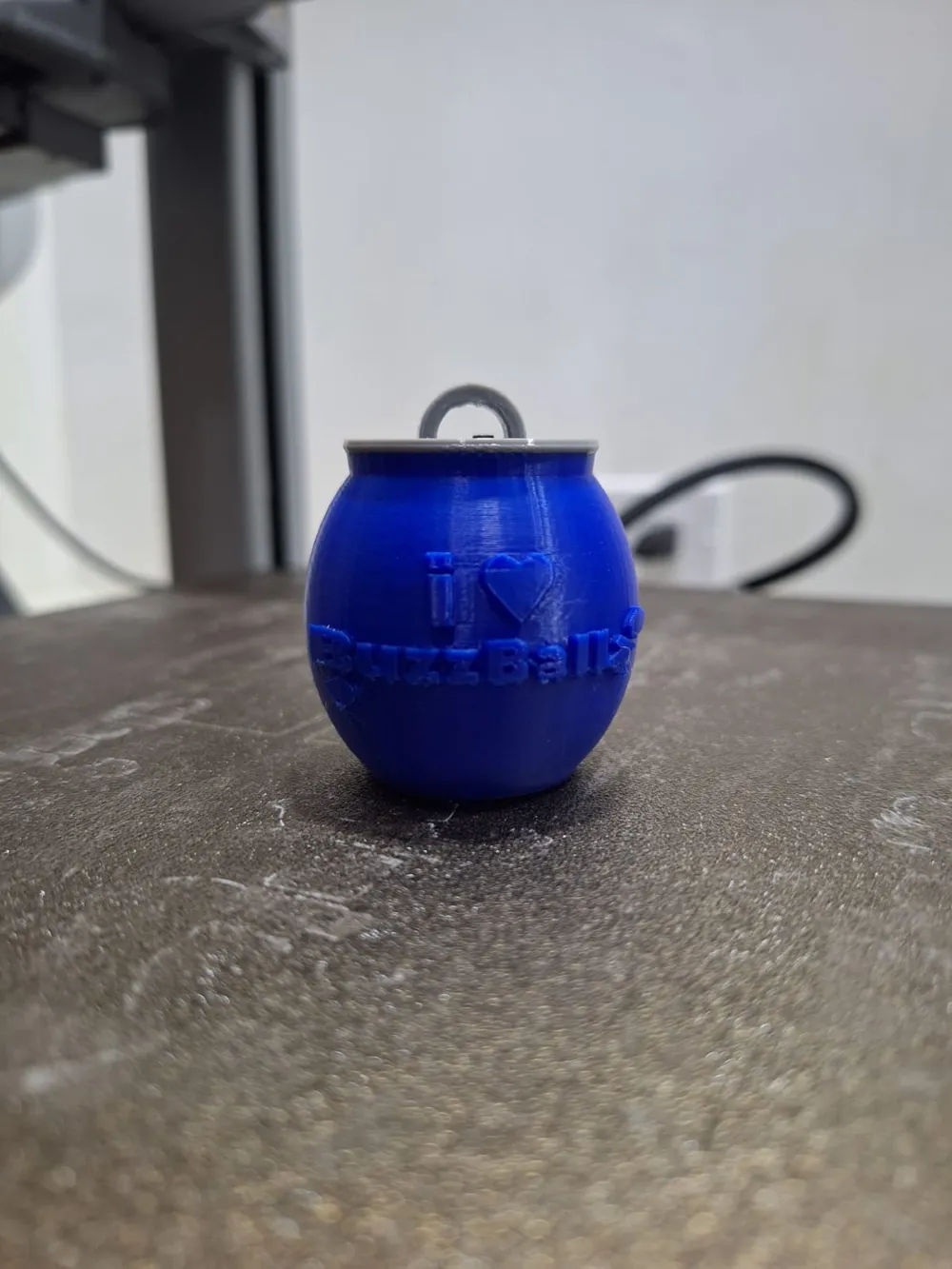 BuzzBall Keychian - Free 3D Print Model - MakerWorld