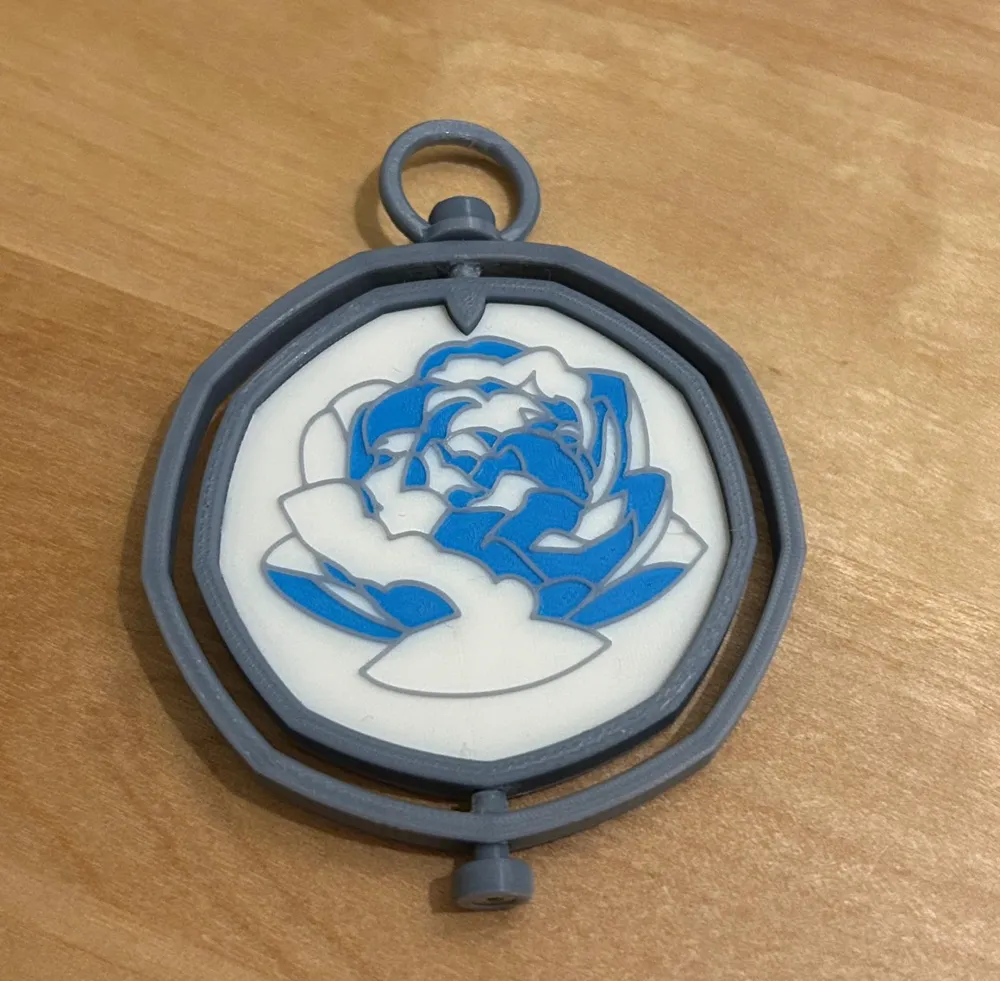 Arcane Rose Pendant (Jinx / Powder & Ekko) by ernie MakerWorld ...