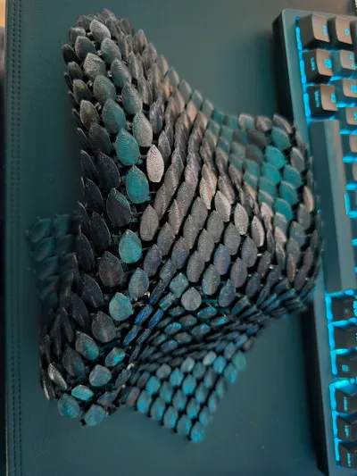 Dragon Scales Chainmail by DotCom Artwork MakerWorld: Download Free 3D ...