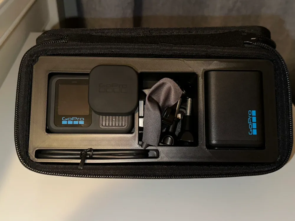 GoPro Hero 13 Black Carrying Case Divider v2 - Free 3D Print Model ...