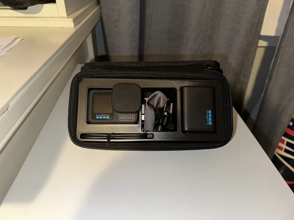 GoPro Hero 13 Black Carrying Case Divider v2 - Free 3D Print Model ...