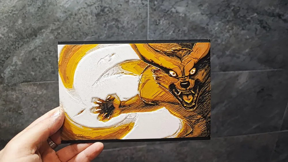 Angry Kurama by Garuda3D - MakerWorld