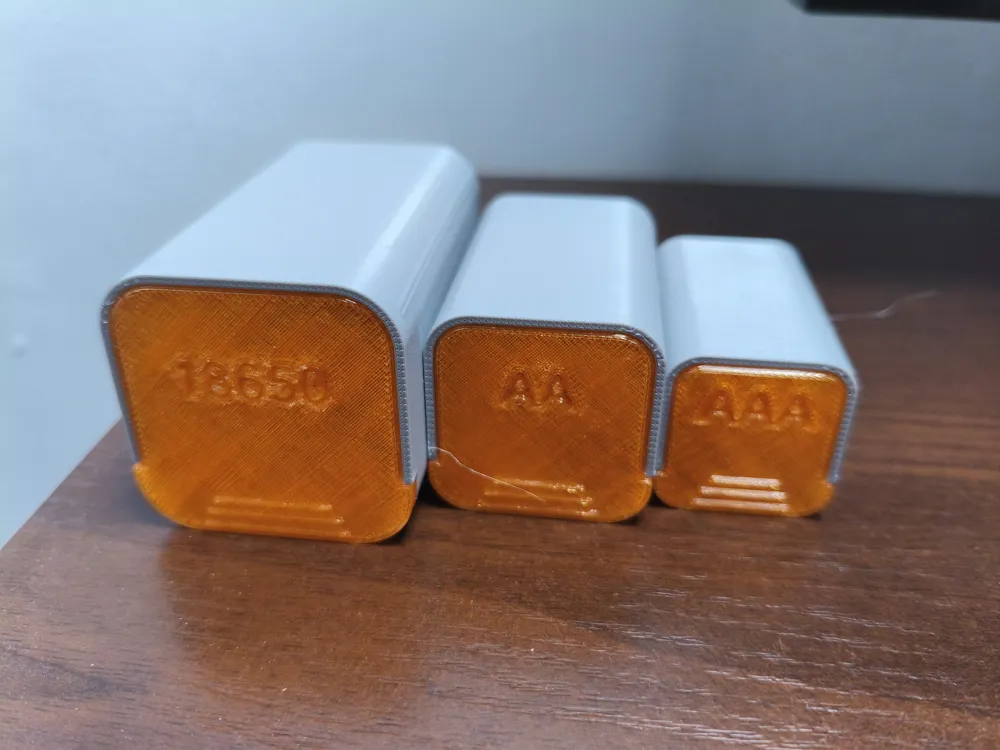 case battery AAA/AA/18650 - Free 3D Print Model - MakerWorld
