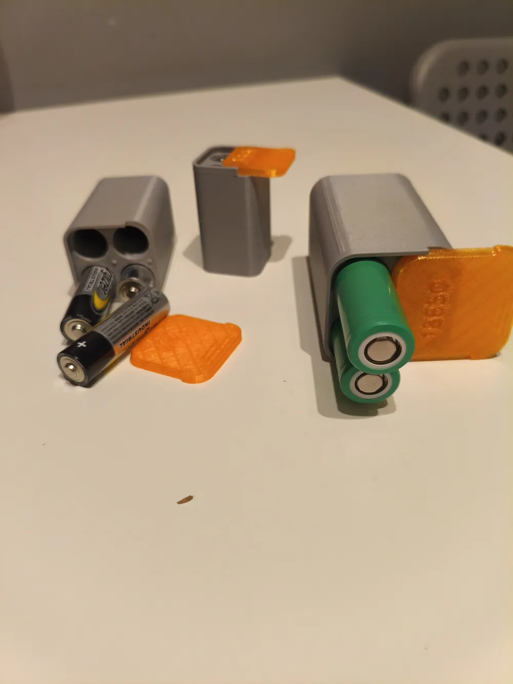 case battery AAA/AA/18650 - Free 3D Print Model - MakerWorld