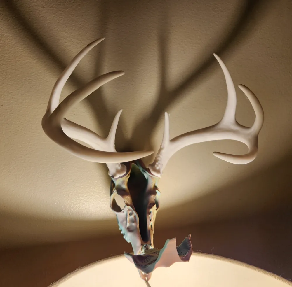 Deer Skull Vault Hidey-Hole - Free 3D Print Model - MakerWorld