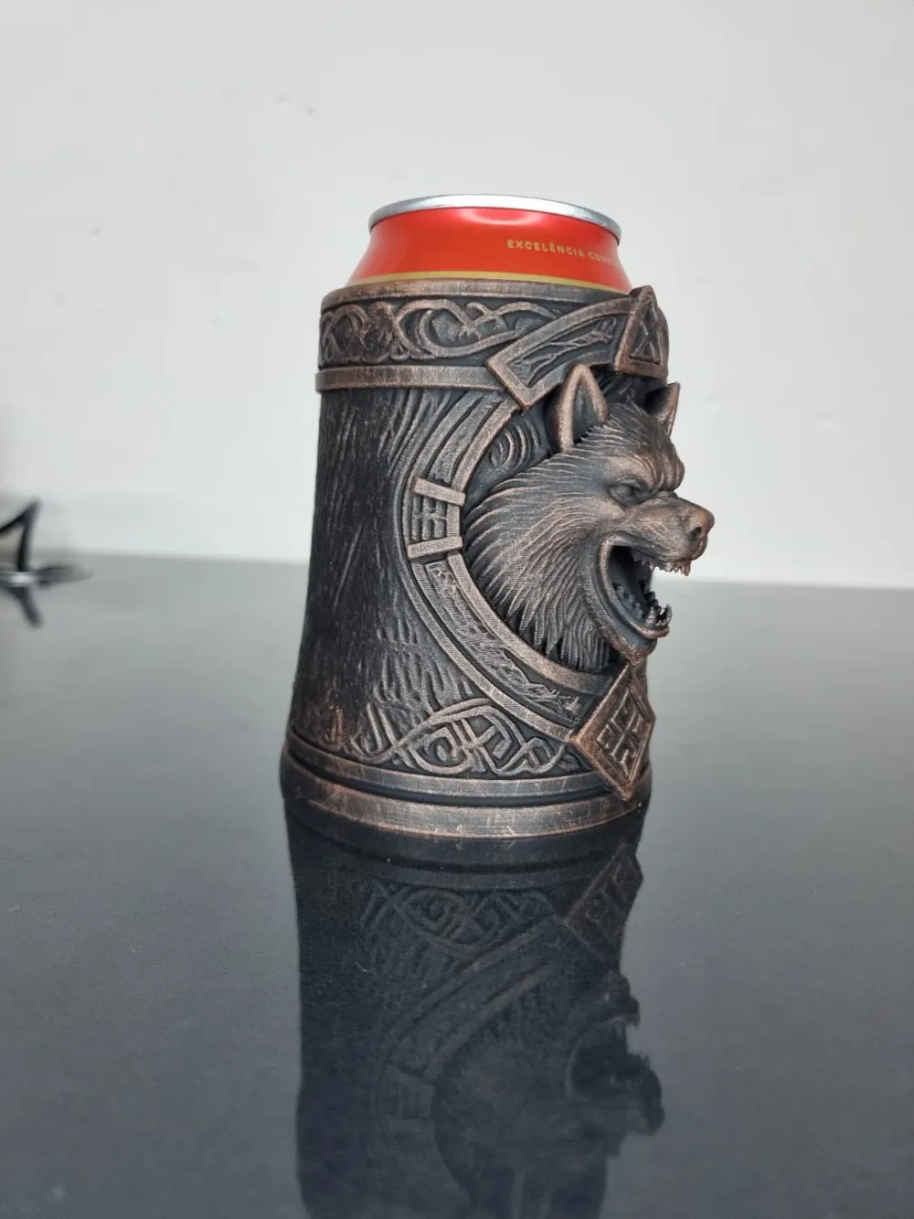 Viking Fenrir Mug – Can Holder - Free 3D Print Model - MakerWorld