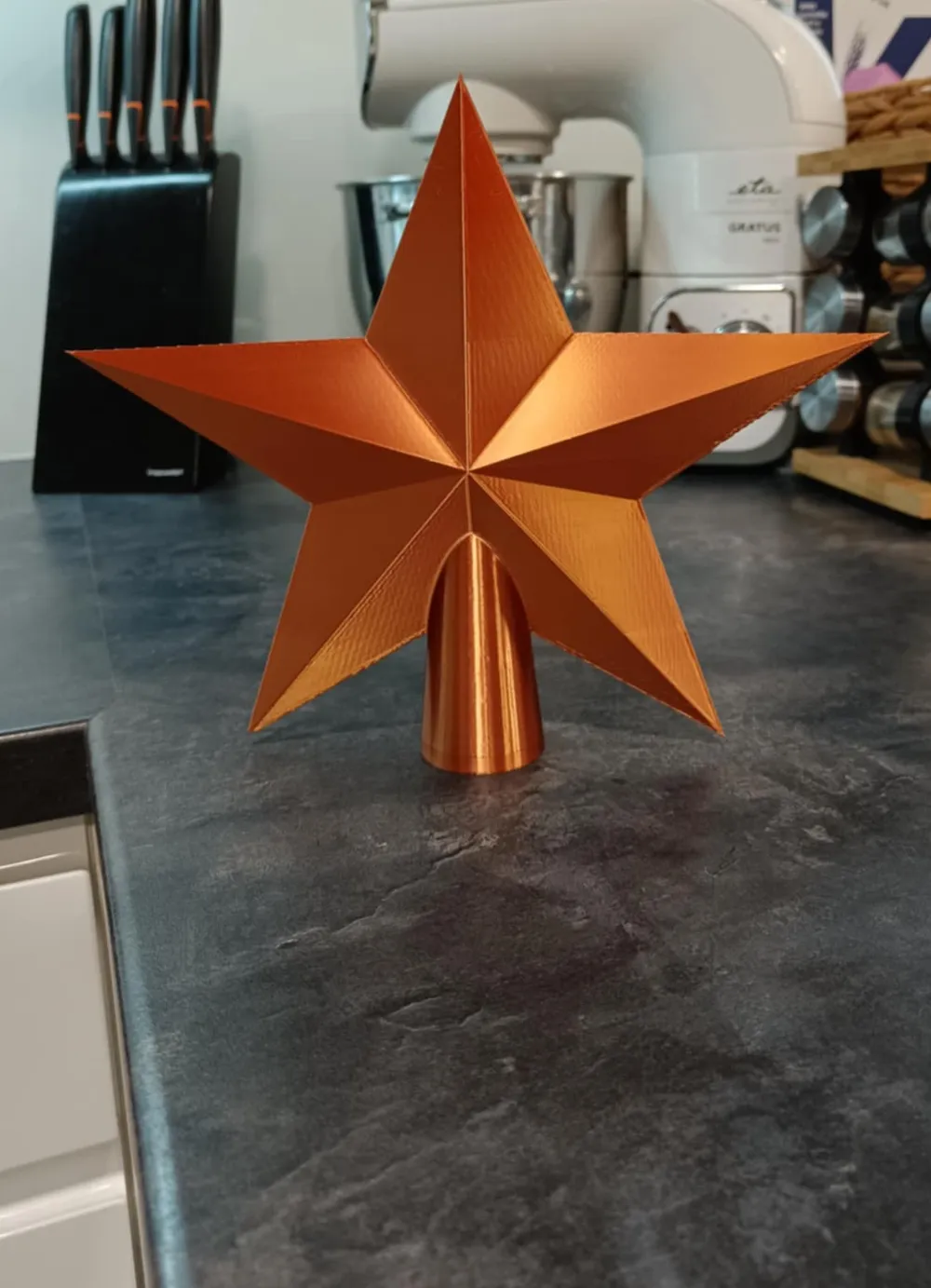 Christmas Tree Star Topper - Free 3D Print Model - MakerWorld
