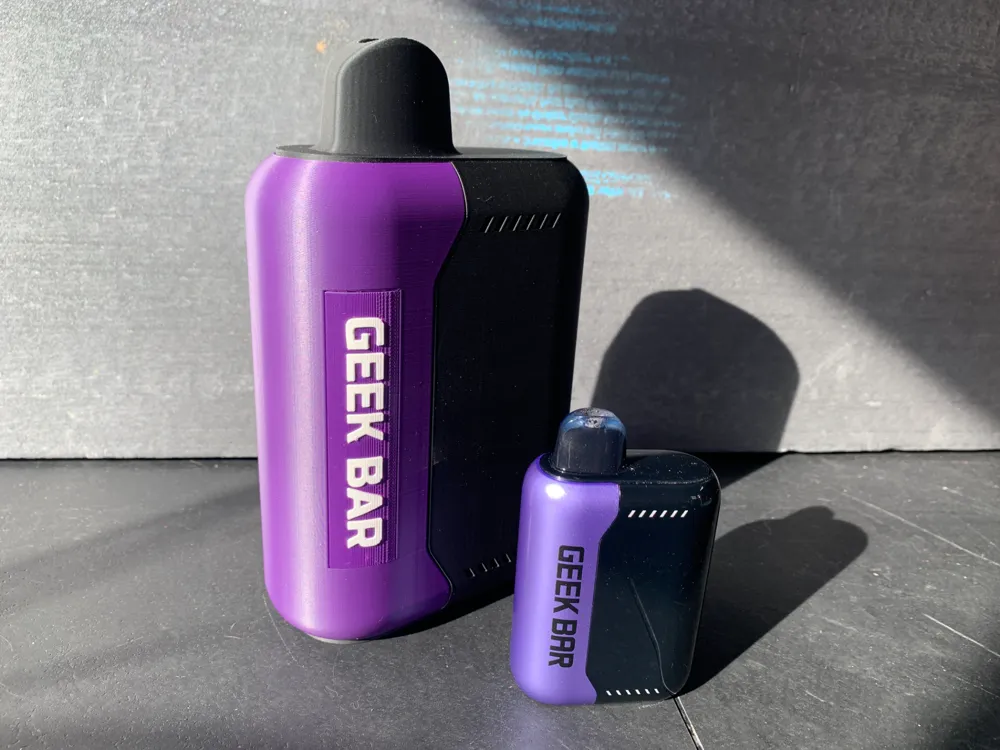 Giant Geek Bar Vape (usable) with Bonus Keychain by Zzz3DSelkirk ...