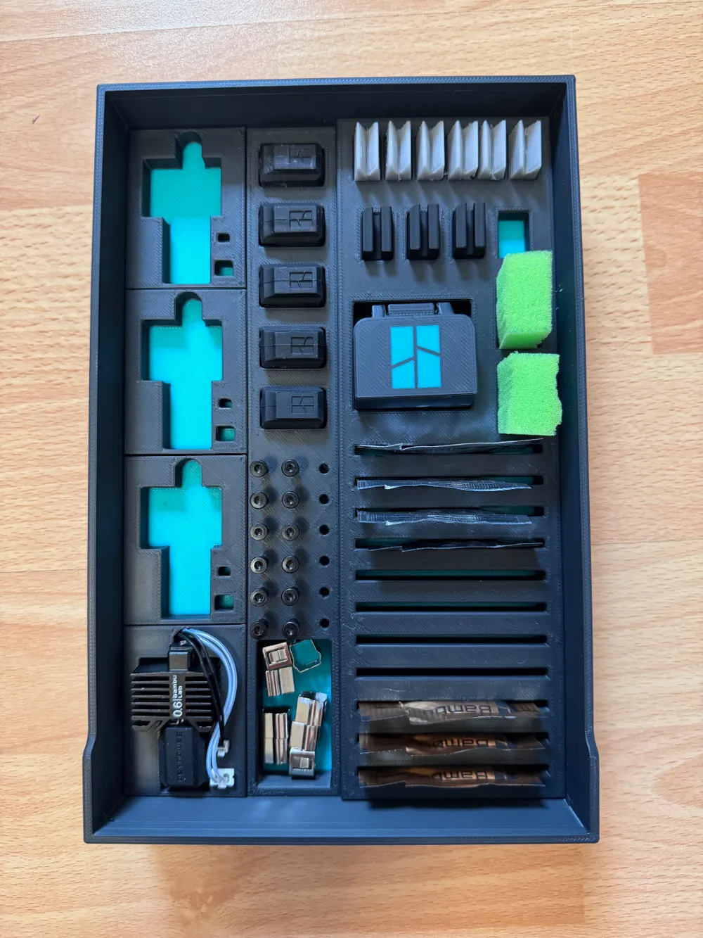 AMS-Stand Inlays H2D Nozzle added by FAM-Prints MakerWorld: Download ...