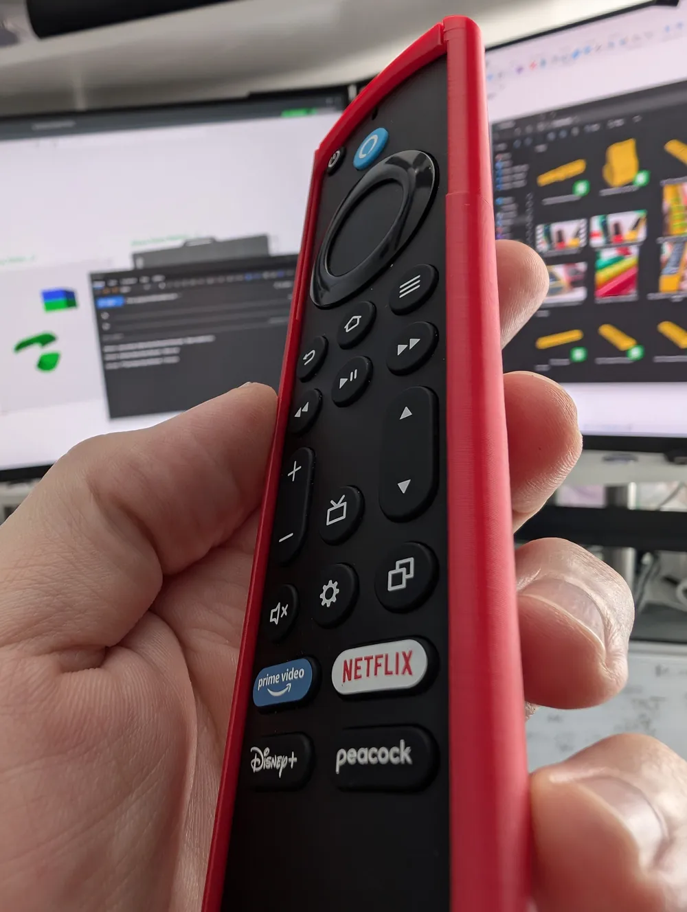 Fire TV Stick Voice Remote Cover Smooth - Free 3D Print Model - MakerWorld