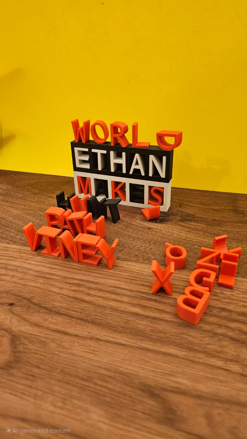 Parametric (Customizable) Sign! by Ethan's 3D Prints! - MakerWorld