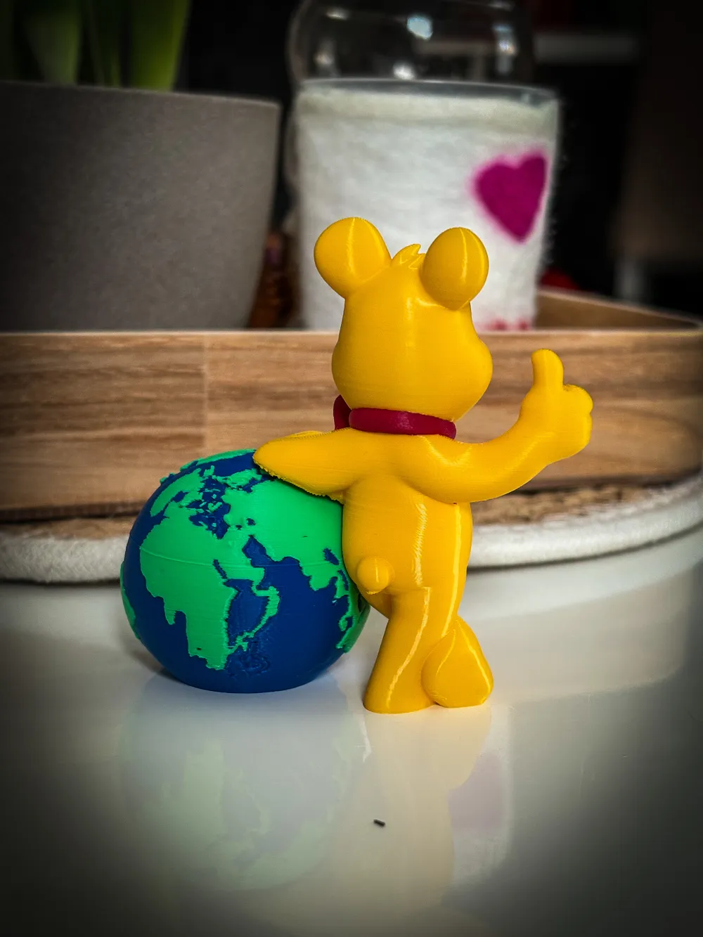 Figura Tonie urso amarelo semelhante ao Haribo - Modelo gratuito para impressão 3D - MakerWorld