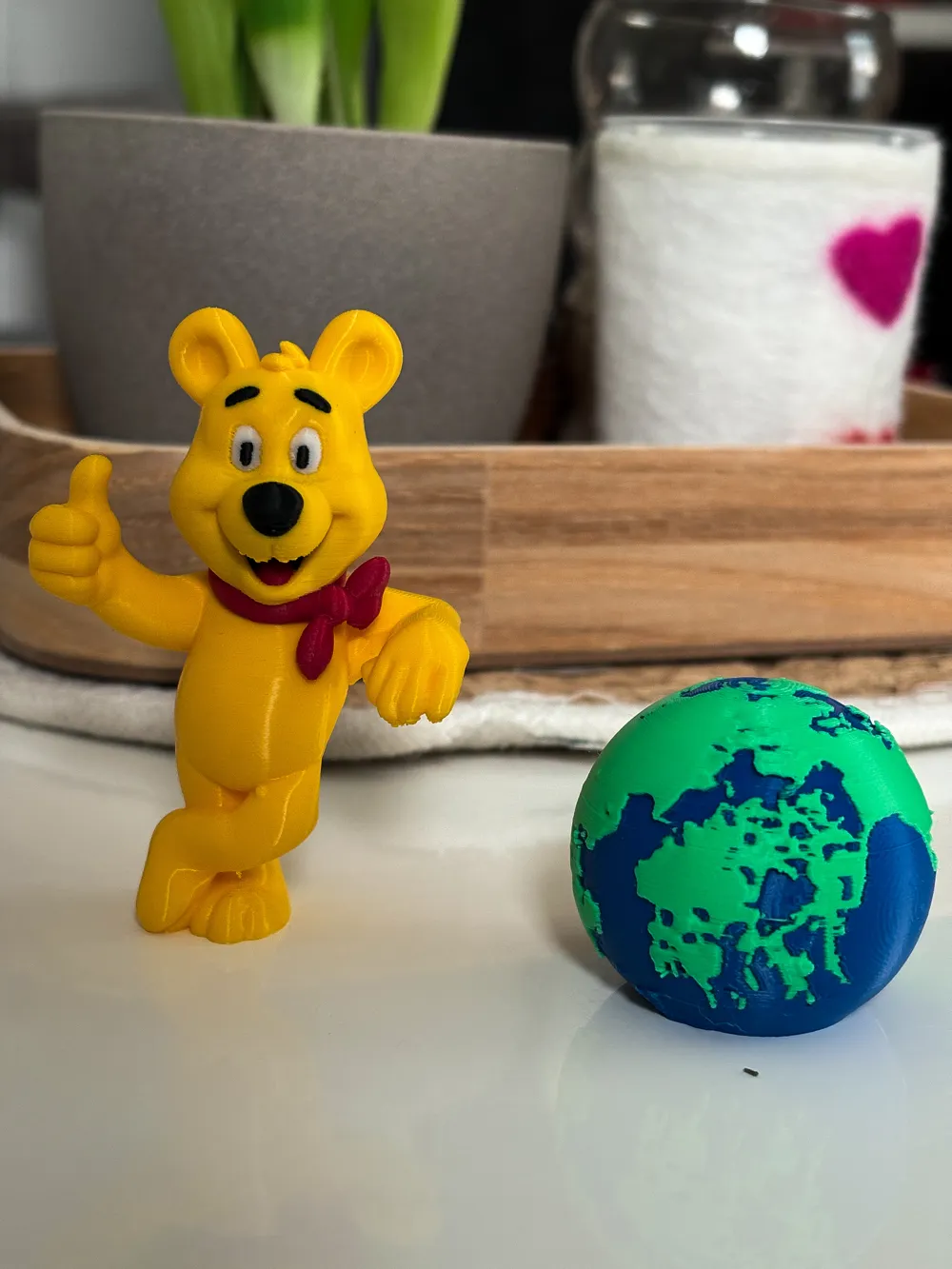 Figura Tonie urso amarelo semelhante ao Haribo - Modelo gratuito para impressão 3D - MakerWorld