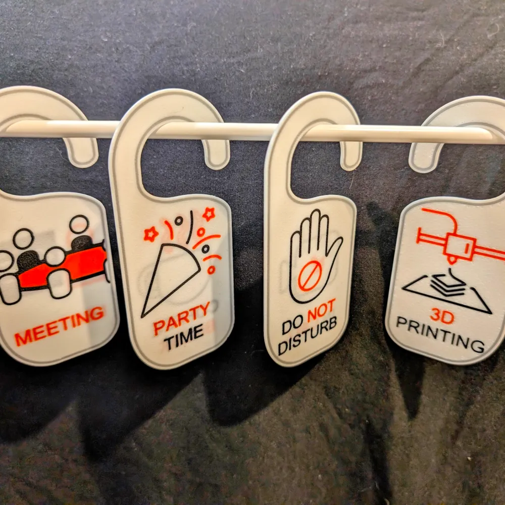 Handle Signs for Office by andrea1211 - MakerWorld