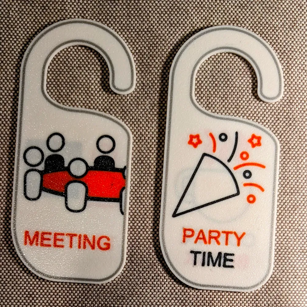 Handle Signs for Office by andrea1211 - MakerWorld