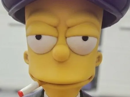 Peaky Blinders Bart Simpson - Free 3D Print Model - MakerWorld