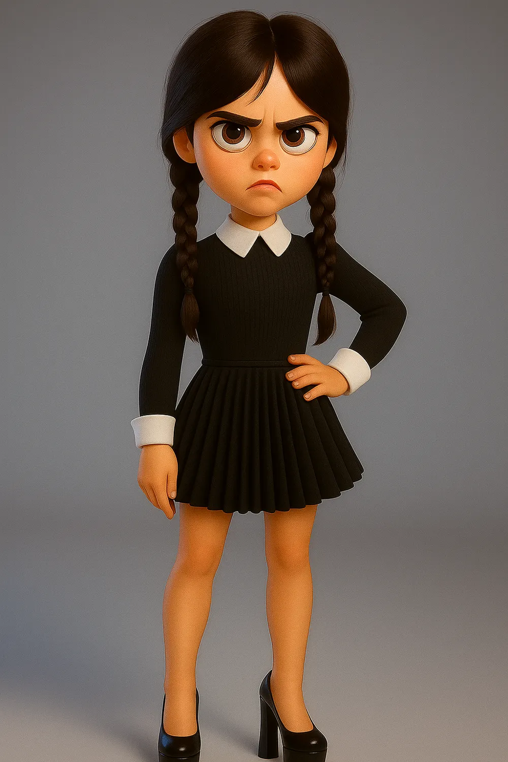 Wednesday 3D Comic by LausBub MakerWorld: Download Free 3D Models