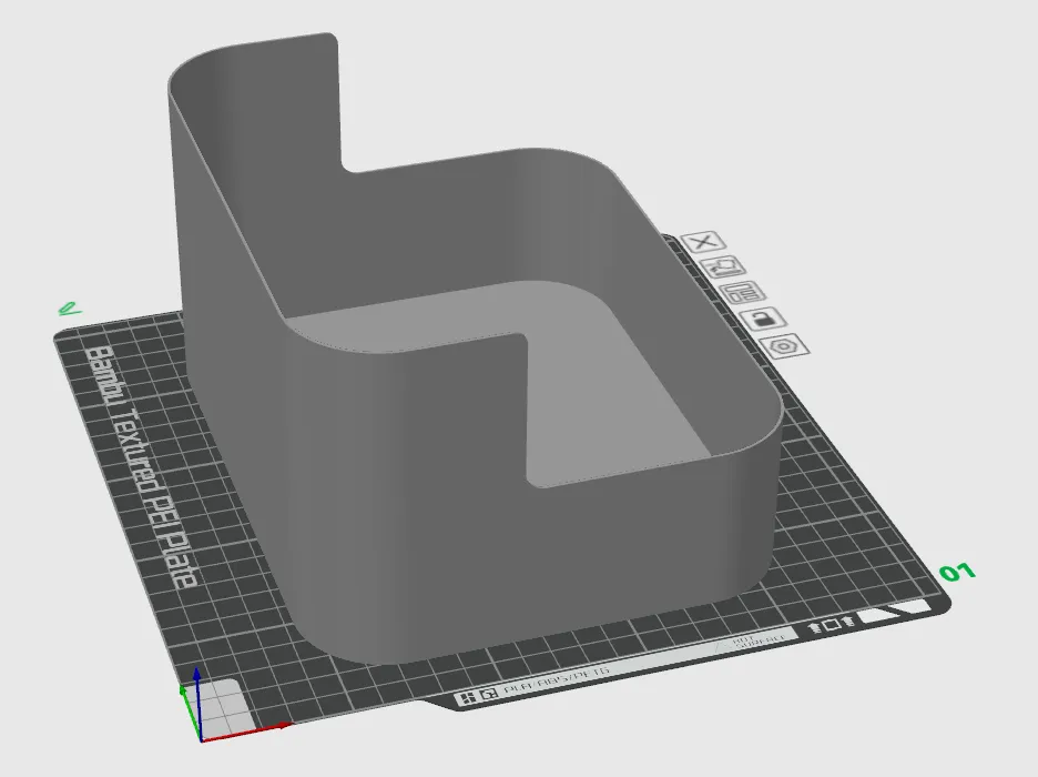 A1 mini Poo Box (Poop Box) - bigger one - Free 3D Print Model - MakerWorld