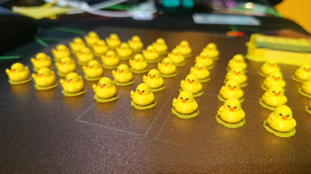 mini yellow middle finger rubber duck - Free 3D Print Model - MakerWorld