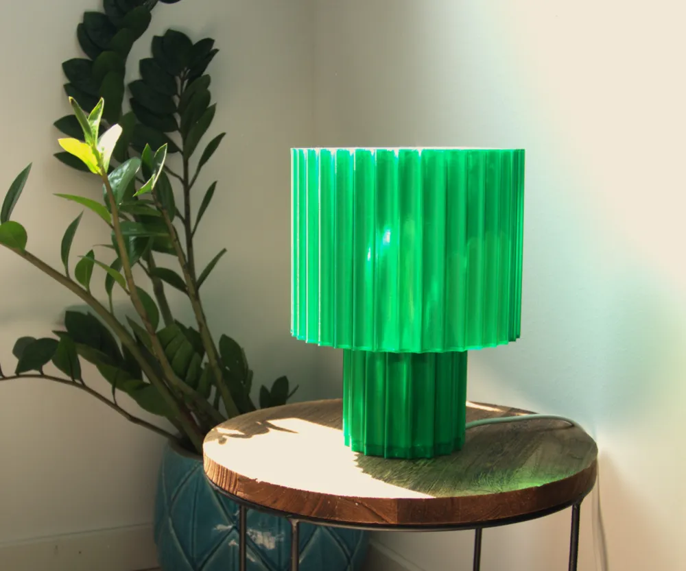 Fluted Lamp - Free 3D Print Model - MakerWorld