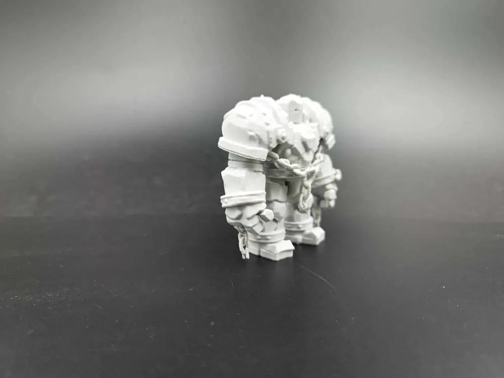 Iron Titan Golem DnD RPG Miniature by drakeforge3d MakerWorld: Download ...