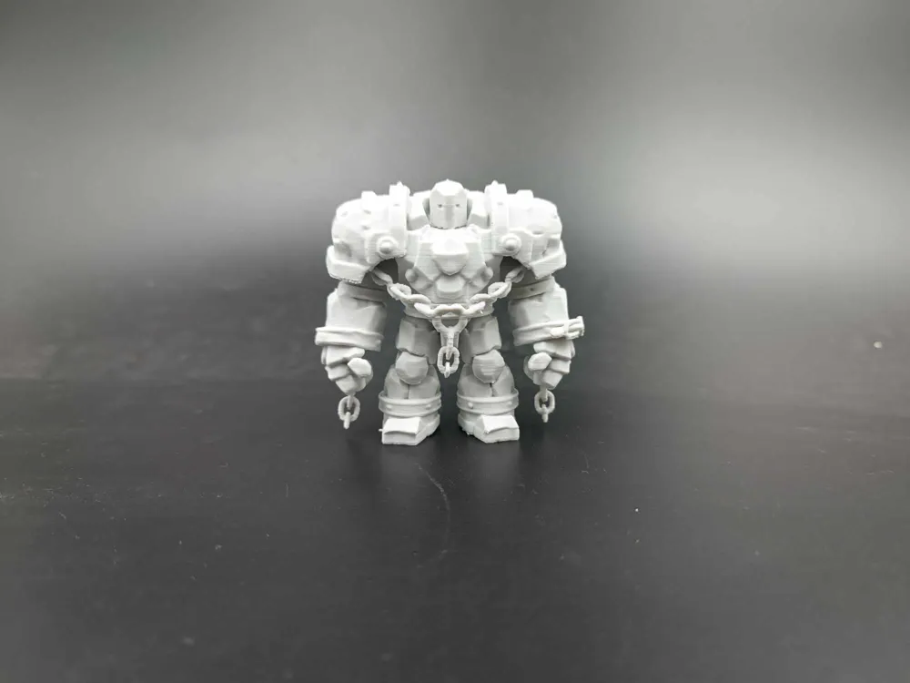 Iron Titan Golem DnD RPG Miniature by drakeforge3d MakerWorld: Download ...