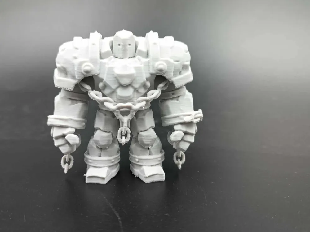 Iron Titan Golem DnD RPG Miniature by drakeforge3d MakerWorld: Download ...