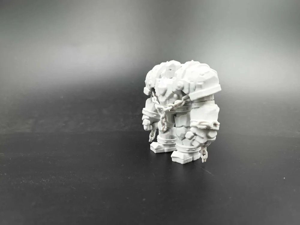 Iron Titan Golem DnD RPG Miniature by drakeforge3d MakerWorld: Download ...