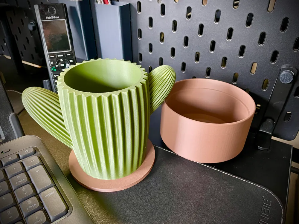 Cactus Pen Holder by Nuim MakerWorld: Download Free 3D Models