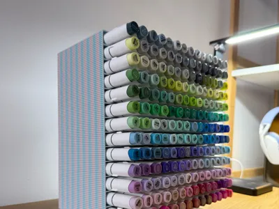 Classroom Marker, Color Pencil, Crayon Holder by Hayden - MakerWorld