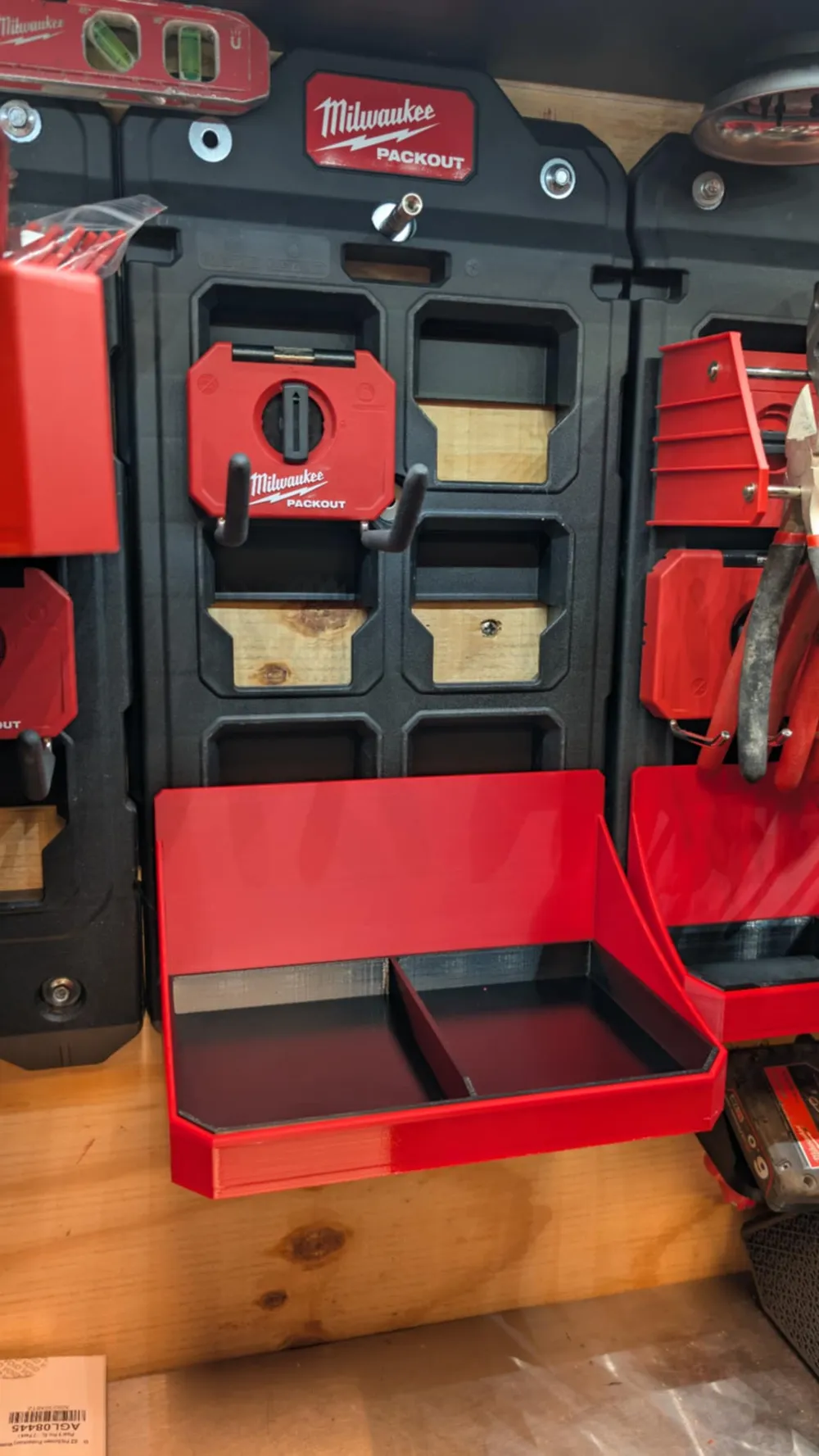 Milwaukee Packout shelf v2.1 150mm deep model by 3D-Kermit MakerWorld ...