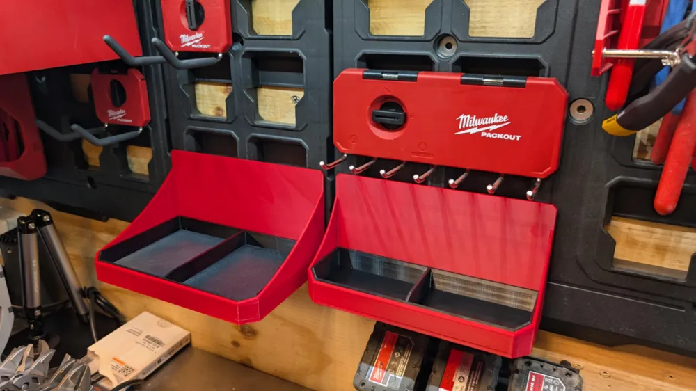 Milwaukee Packout shelf v2.1 150mm deep model by 3D-Kermit MakerWorld ...