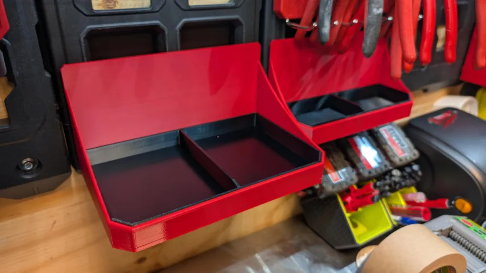 Milwaukee Packout shelf v2.1 150mm deep model by 3D-Kermit MakerWorld ...