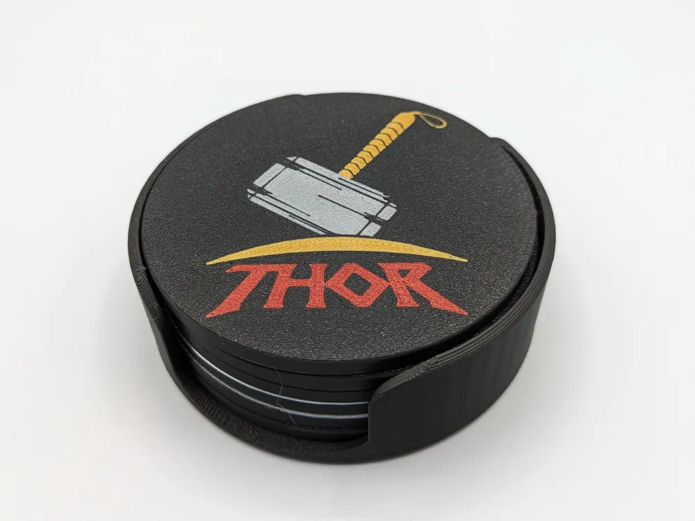 Marvel Coaster Set vol. 2 by Jag_CDN - MakerWorld