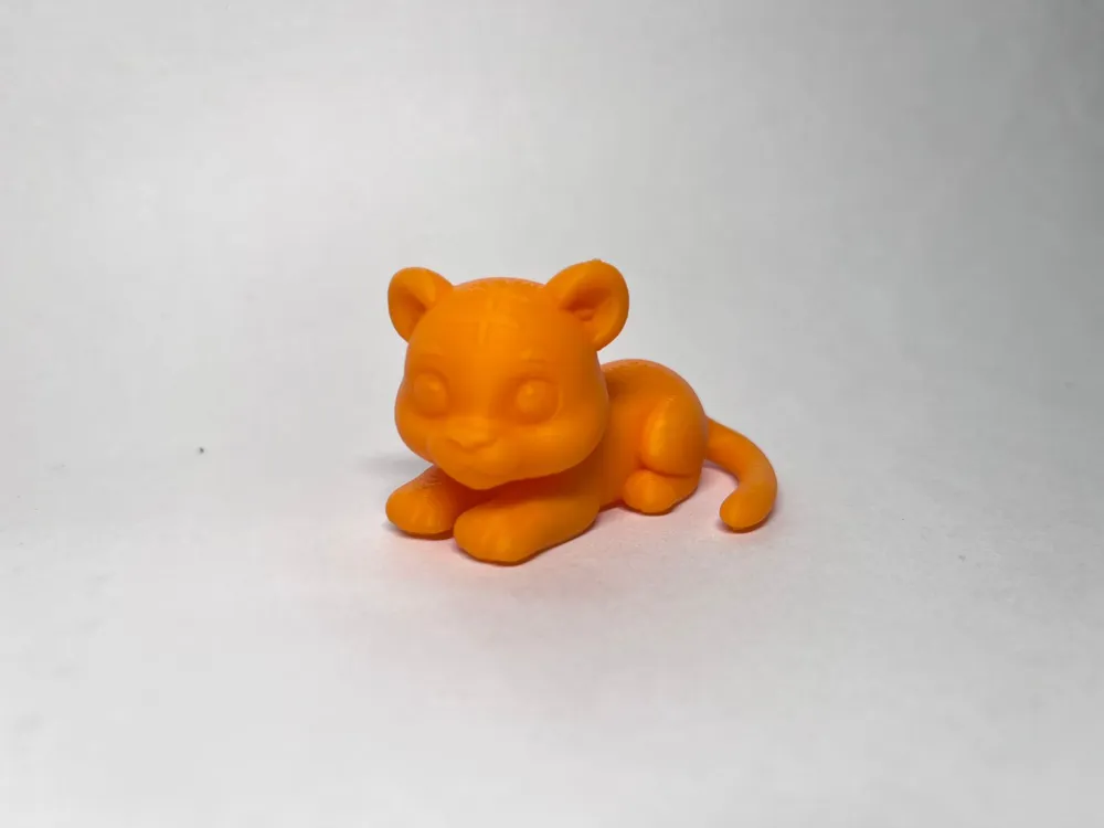 Cute tiger - Free 3D Print Model - MakerWorld