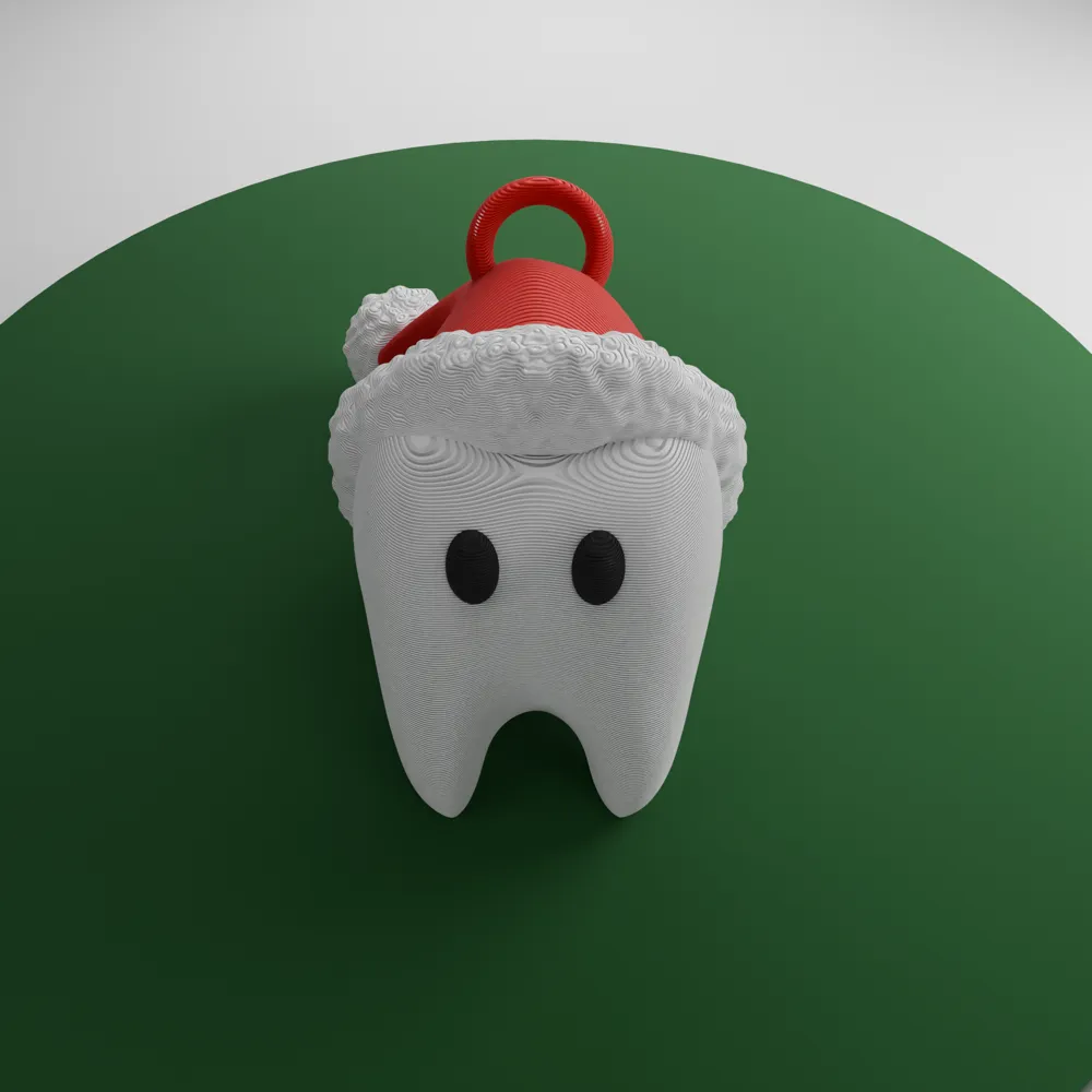 Christmas Tooth - Free 3D Print Model - MakerWorld