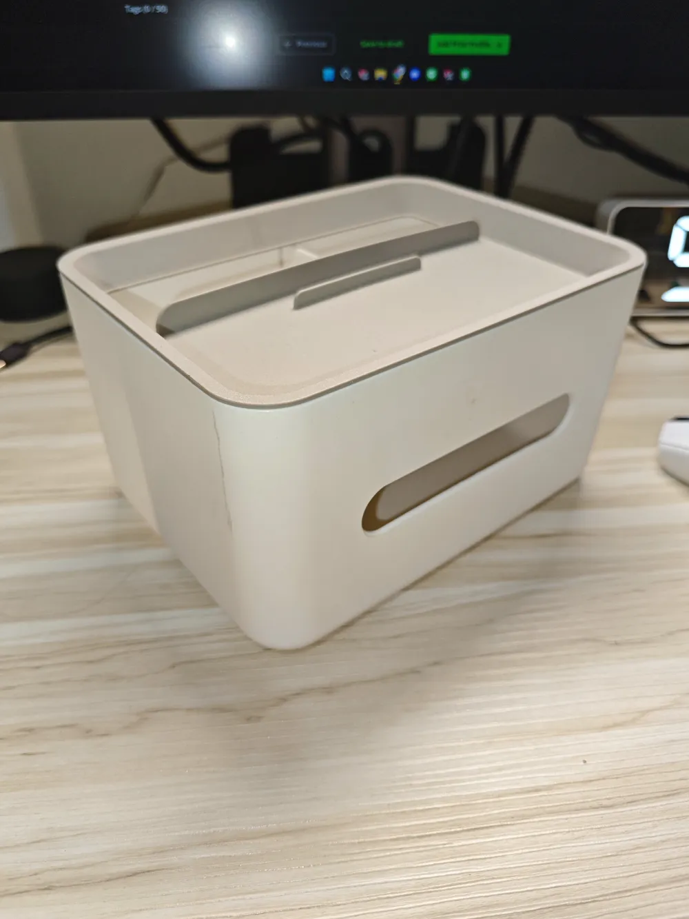 2-in-1 Tissue Box with Storage Compartments - Free 3D Print Model ...