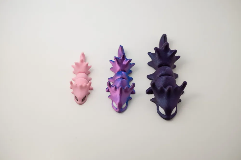 Articulated Mini Dragonette by Printzee - MakerWorld