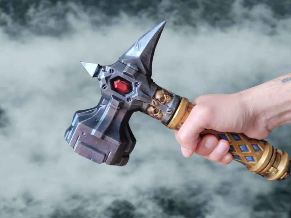 Vow-Forger Hammer - Dice Storage Wargaming Prop - Free 3D Print Model ...