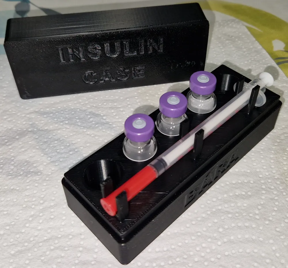 Insulin case by KidBV MakerWorld: Download Free 3D Models