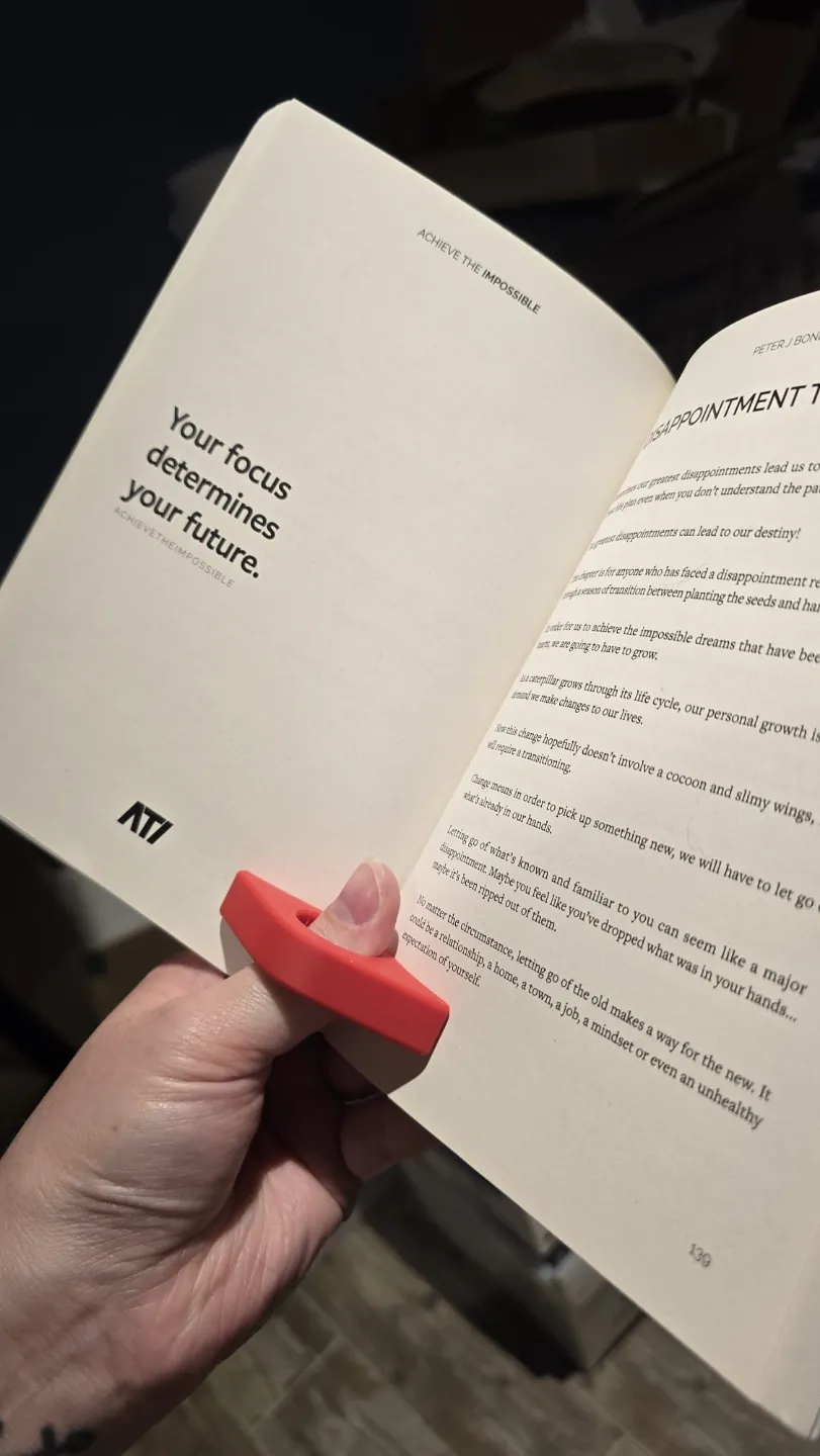 Book Page Holder by AverageJoePrints - MakerWorld