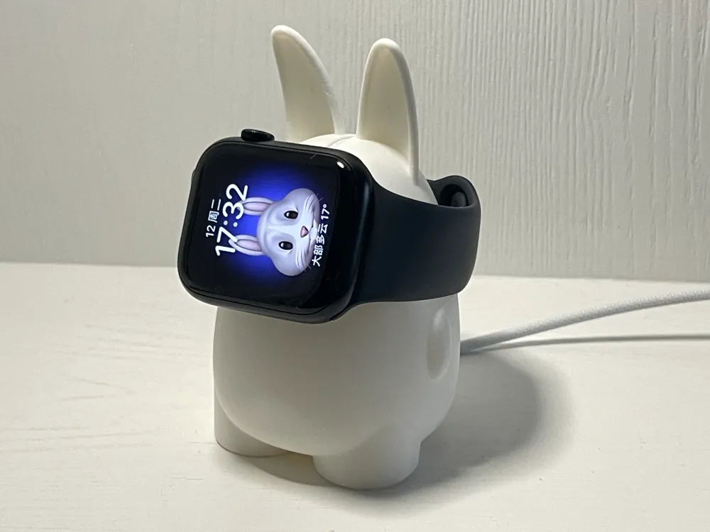 Easter Bunny Apple Watch Charging Stand by parkeryaojj - MakerWorld