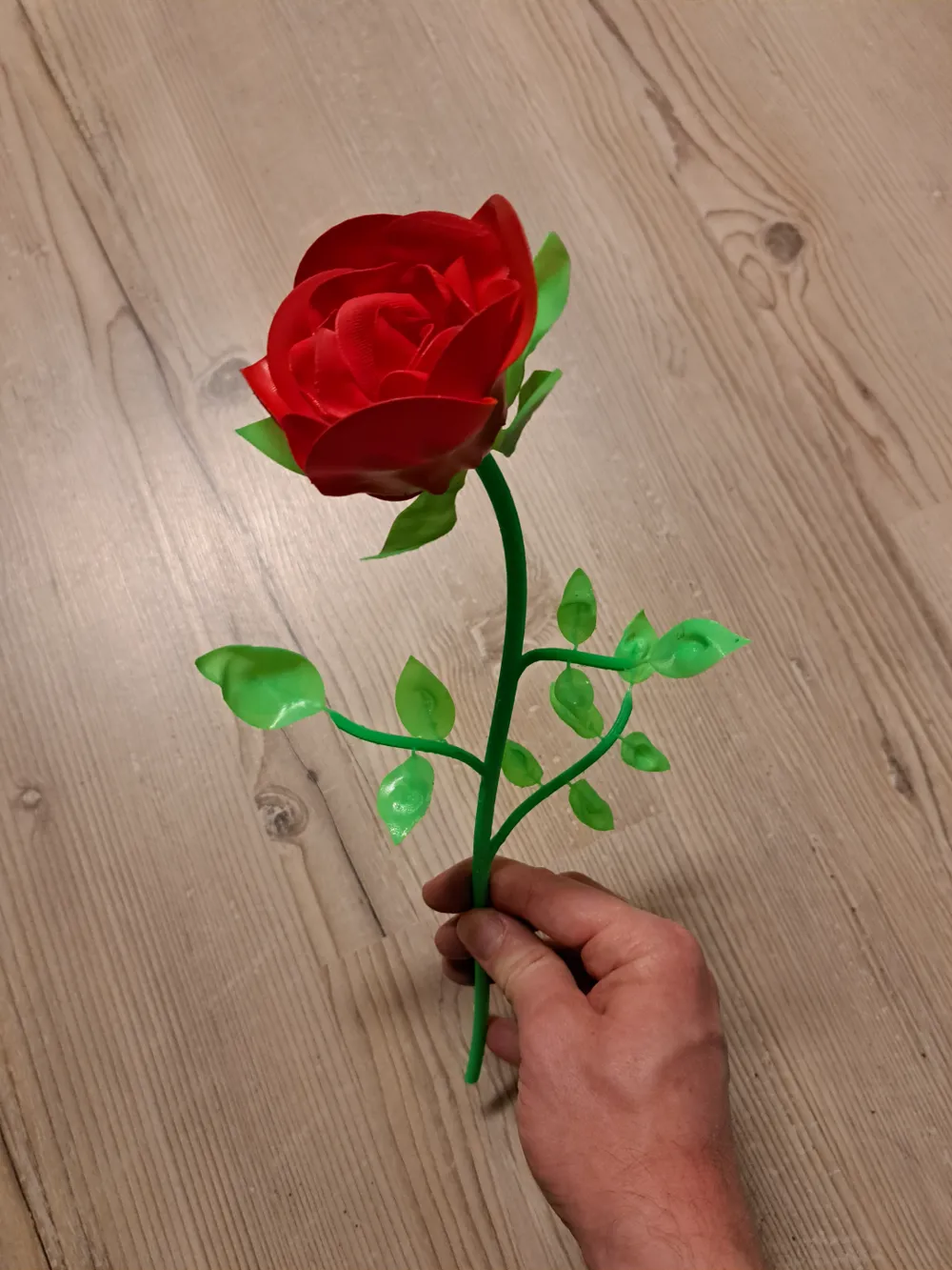 Fold Your Flower - Rose by Drunken Monkey MakerWorld: Download Free 3D ...